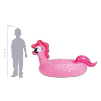 Inflatable Pool Float My Big Pony Pink 146 x 80 x 77cm | Free Shipping