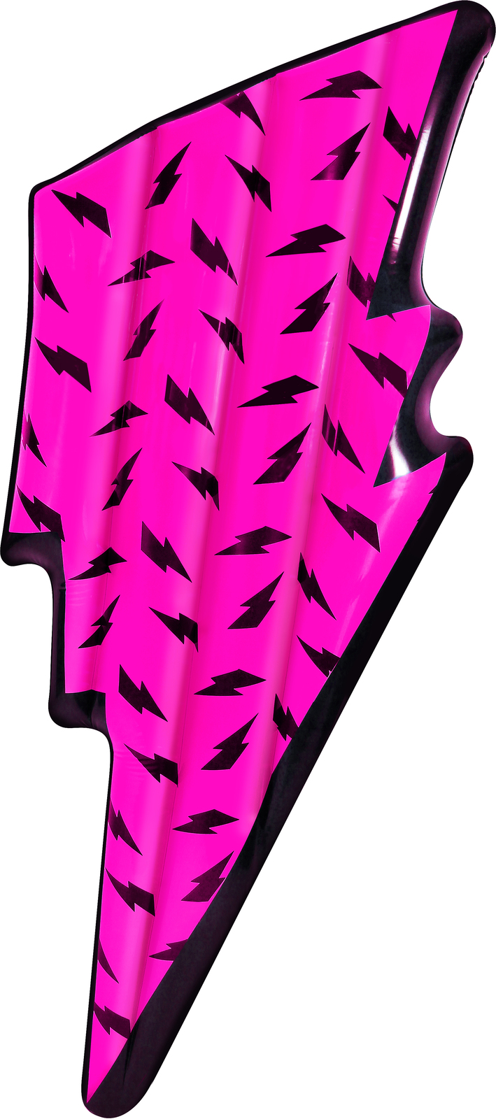 Inflatable Pool Float Neon Pink Lightning Bolt Air Bed 194 x 73 x 17cm ...