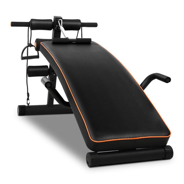 Adjustable Sit Up Weight Bench 05 Weights Fitness Home Gym Exercise ...