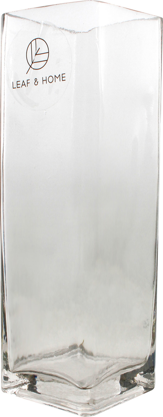 Tall Glass Vase Rectangle 8cm x 8cm x 25cm