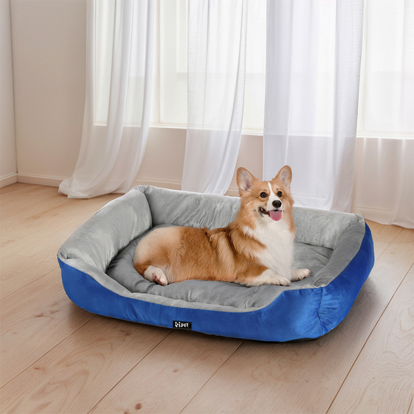 Pet Bed Dog Cat Calming Soft Mat Sleeping Comfy Plush Cave Washable ...