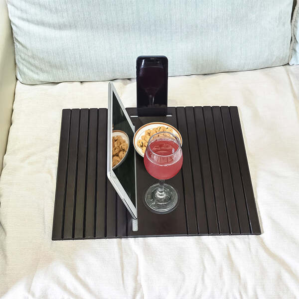 iPhone / iPad Coffee Table Tray Arm Rest Couch Sofa Tablet Stand ...