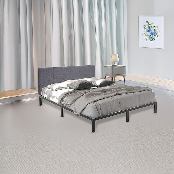 Queen Full Metal Bed Frame Base Sturdy Steel Bed Base For Australian ...